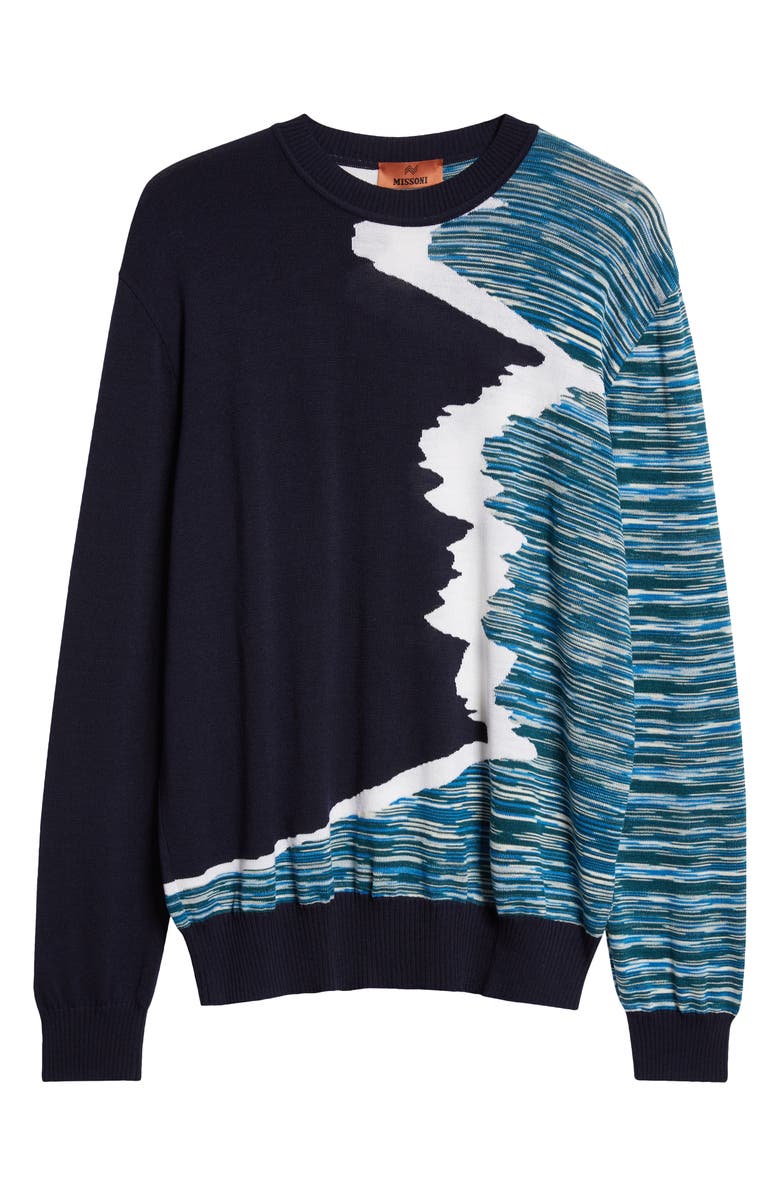 Missoni Intarsia Wave Space Dye Wool Sweater | Nordstromrack
