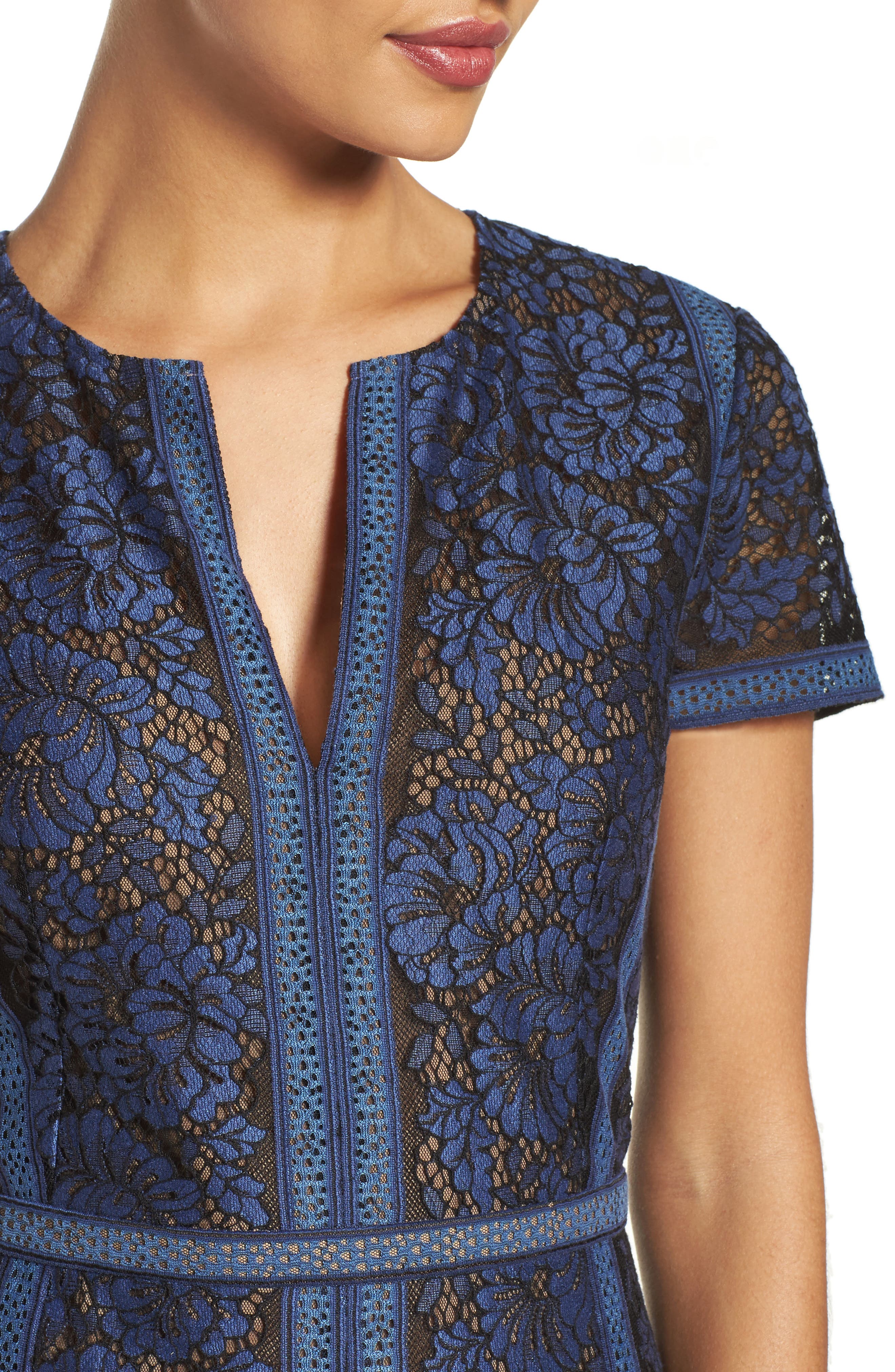 BCBGMAXAZRIA Cailean Lace Gown | Nordstrom