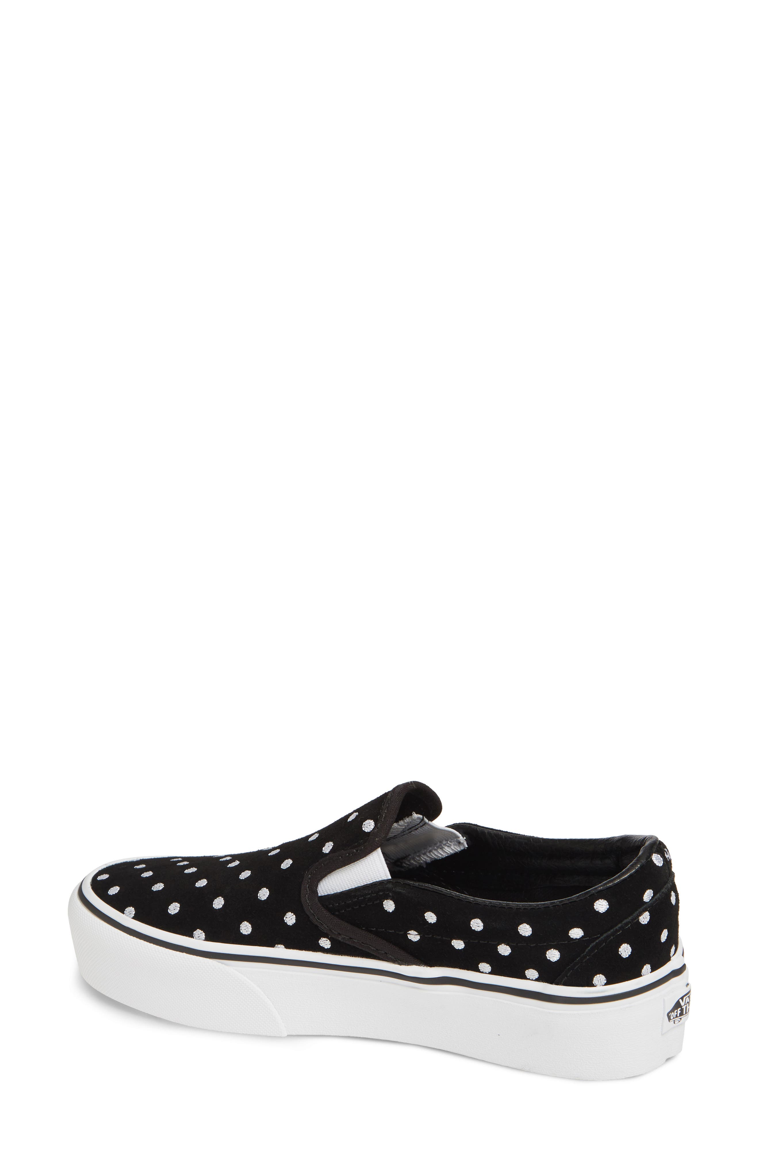 Vans Classic Slip-On Suede Platform Sneaker (Women) | Nordstrom