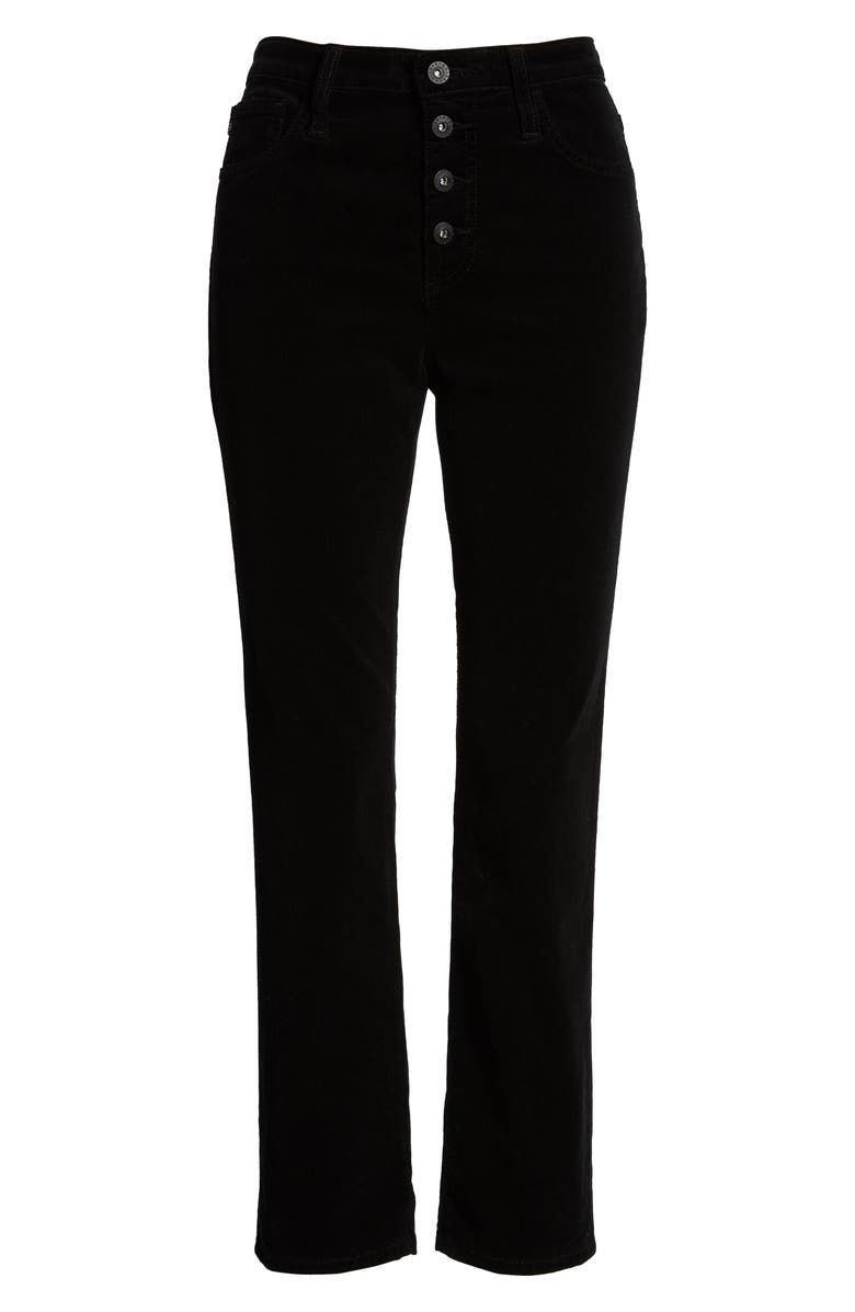 AG The Isabelle Button High Waist Ankle Straight Leg Jeans | Nordstromrack