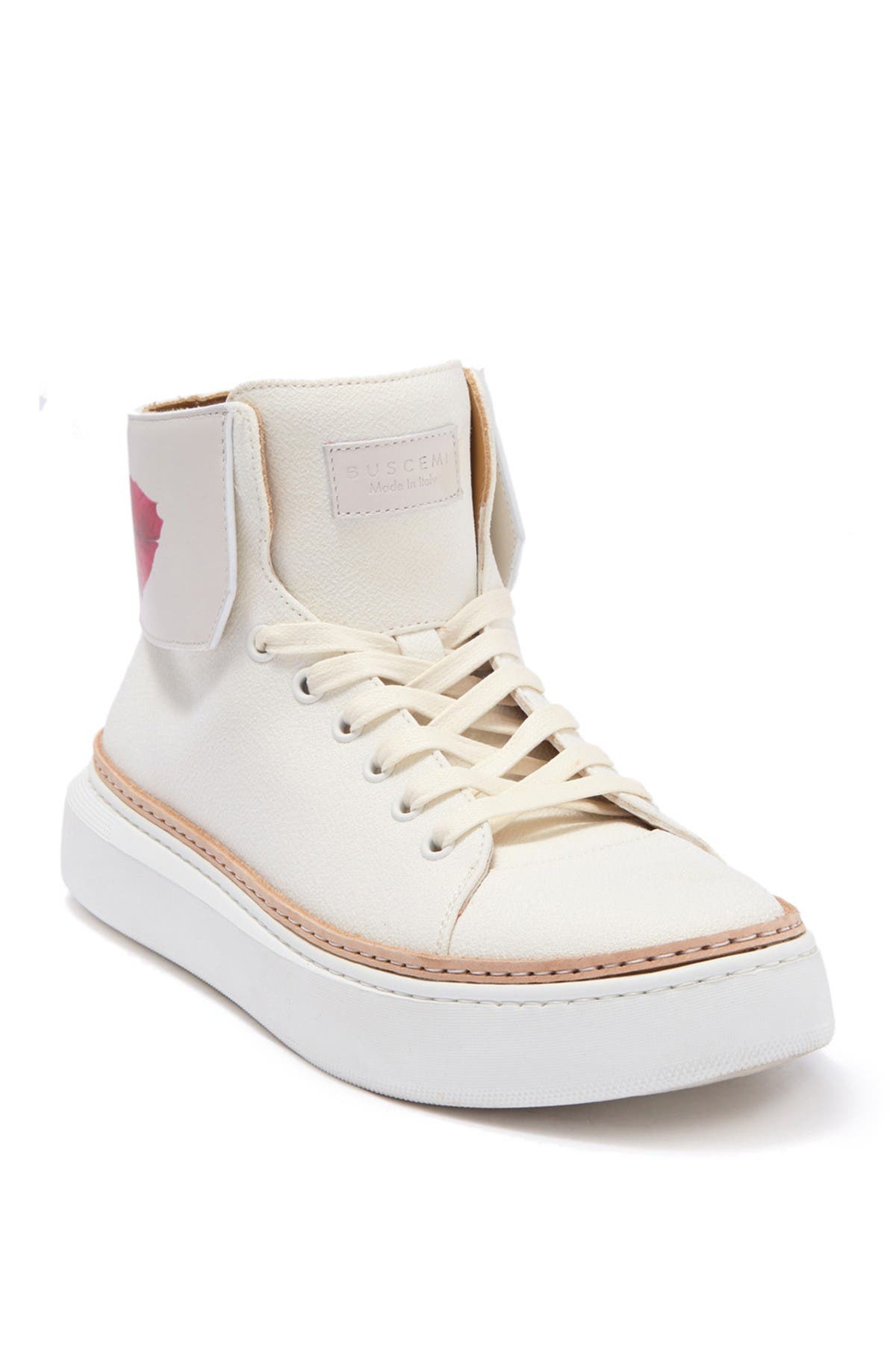 Buscemi Crepone Leather High Top Sneaker | Nordstromrack