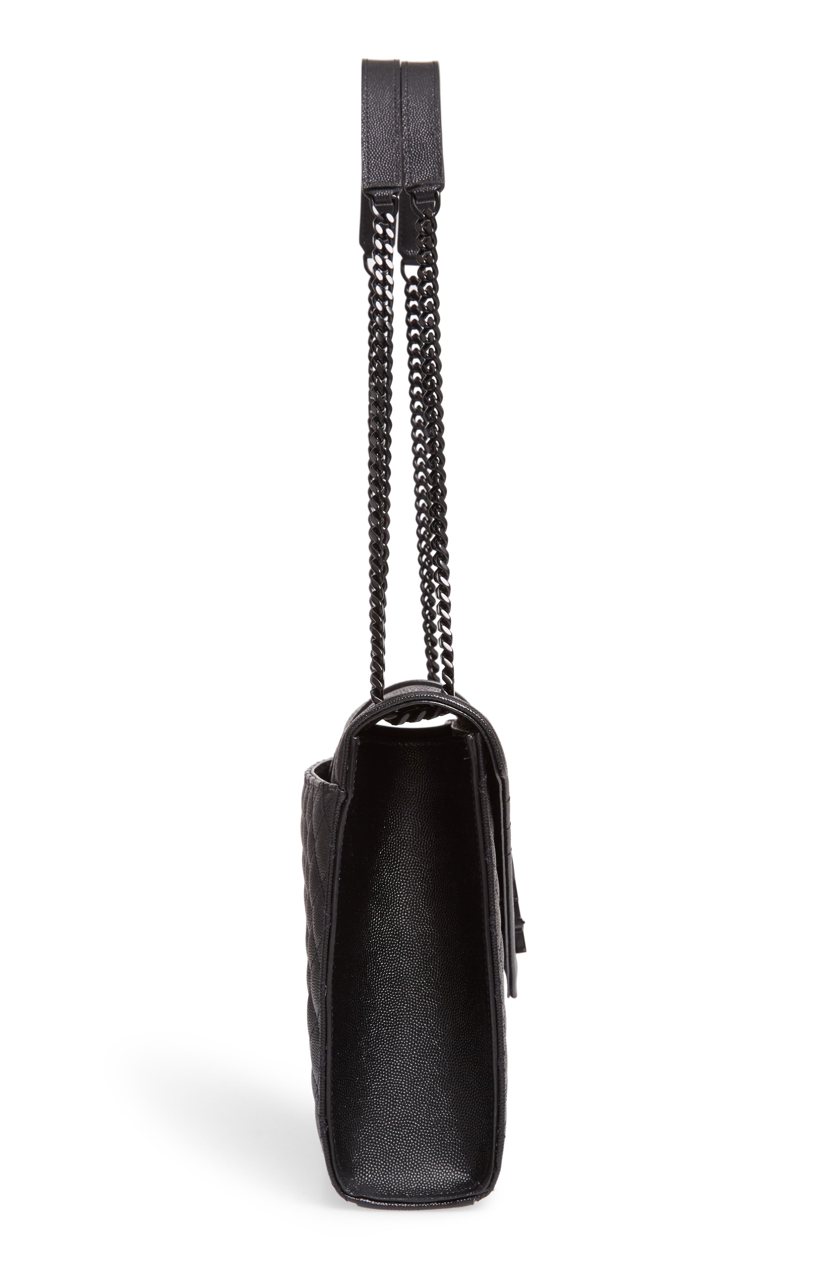 Saint Laurent Large Envelope Calfskin Leather Shoulder Bag | Nordstromrack