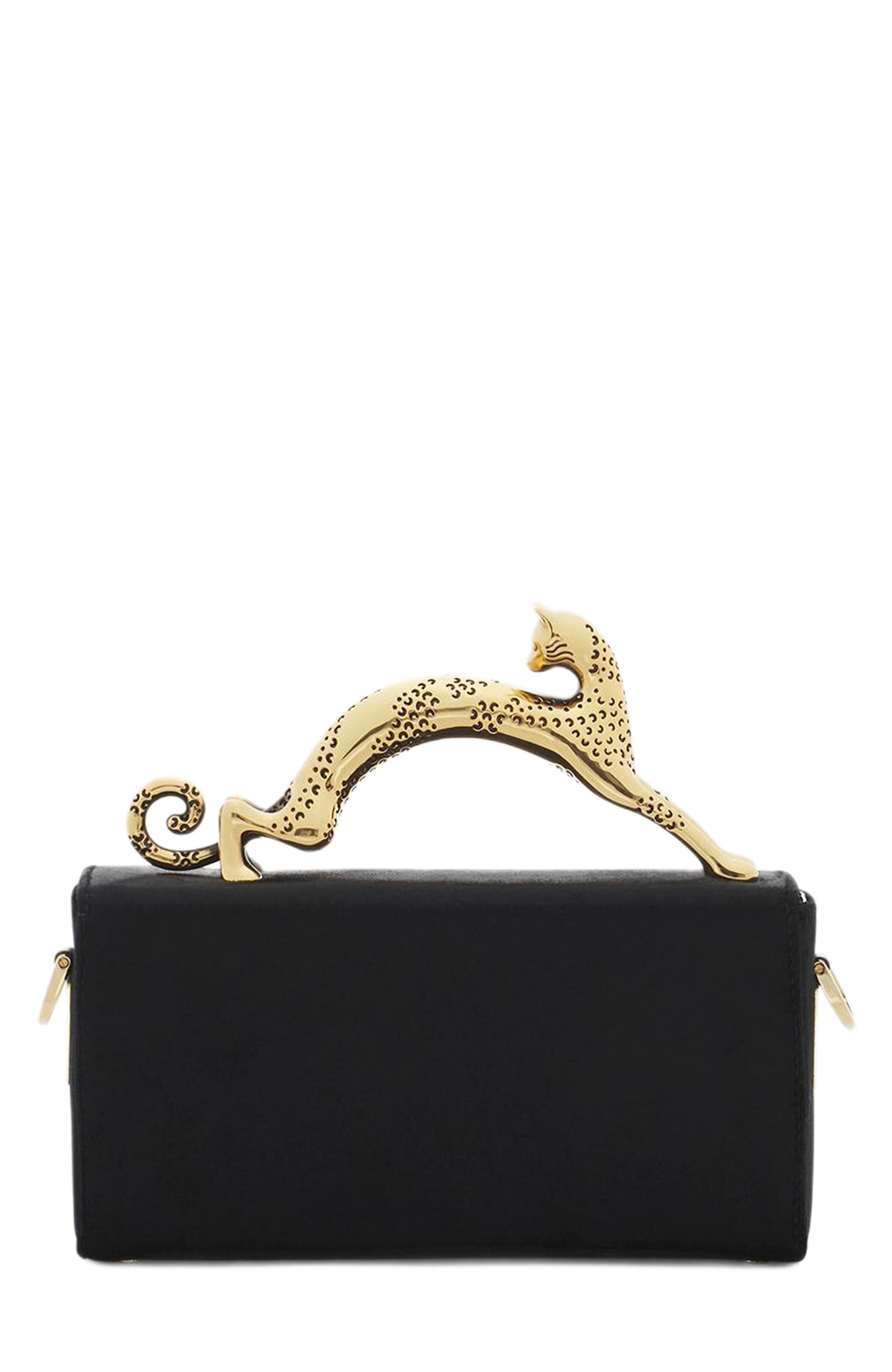 Lanvin Nano Pencil Cat Bag In Velvet | Nordstrom