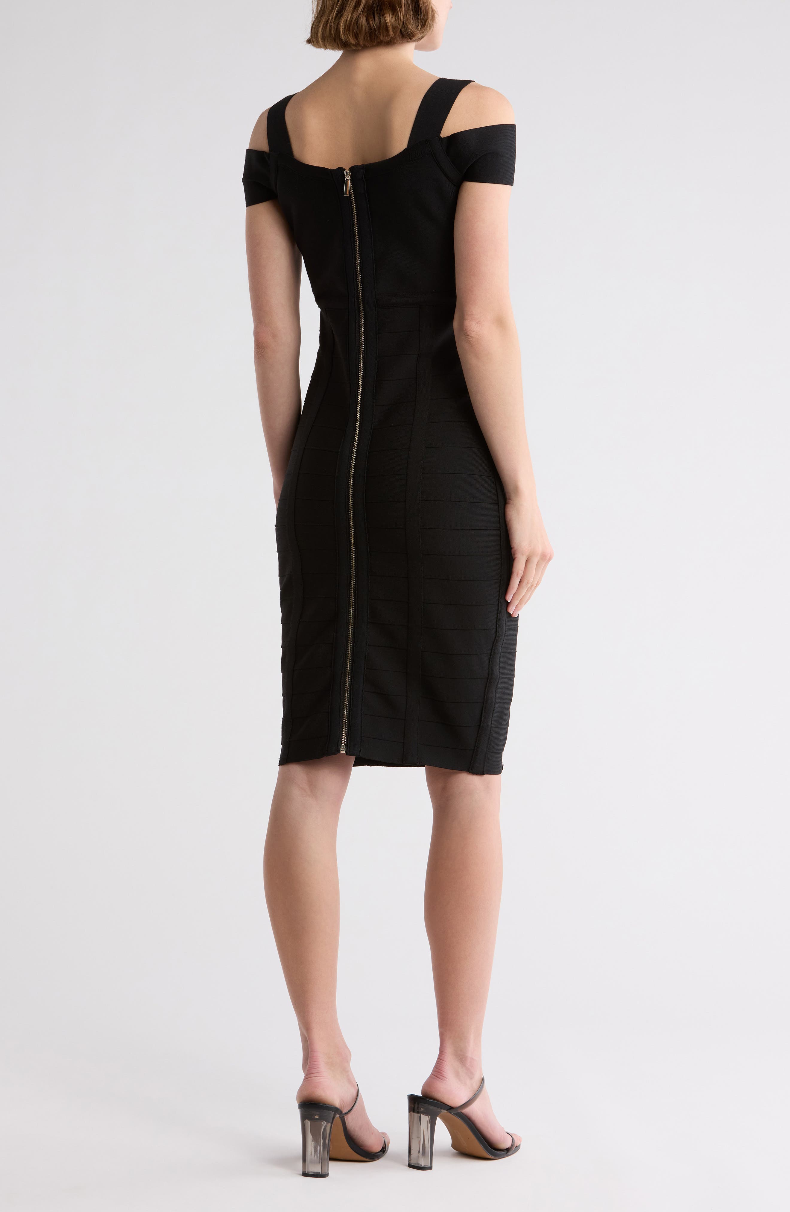 bebe Cold Shoulder Sheath Dress | Nordstromrack