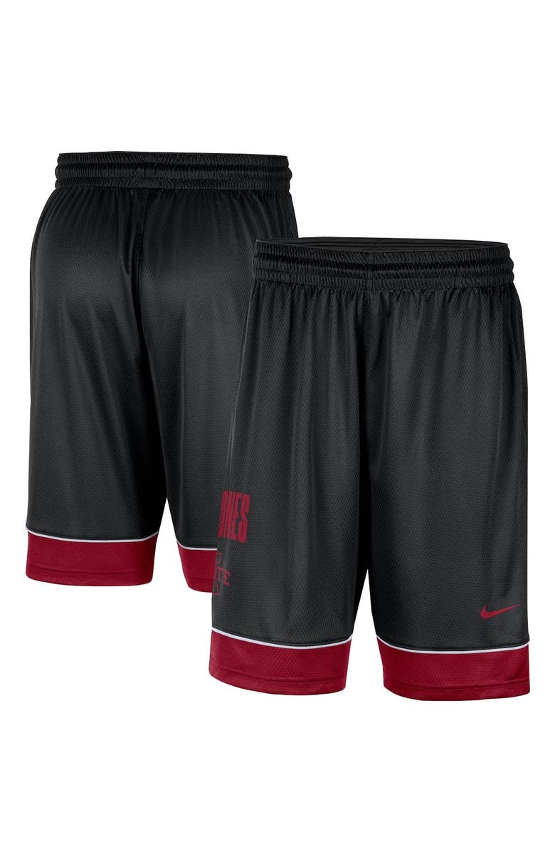 Nike Men's Nike Black Iowa State Cyclones Fast Break Performance Shorts ...