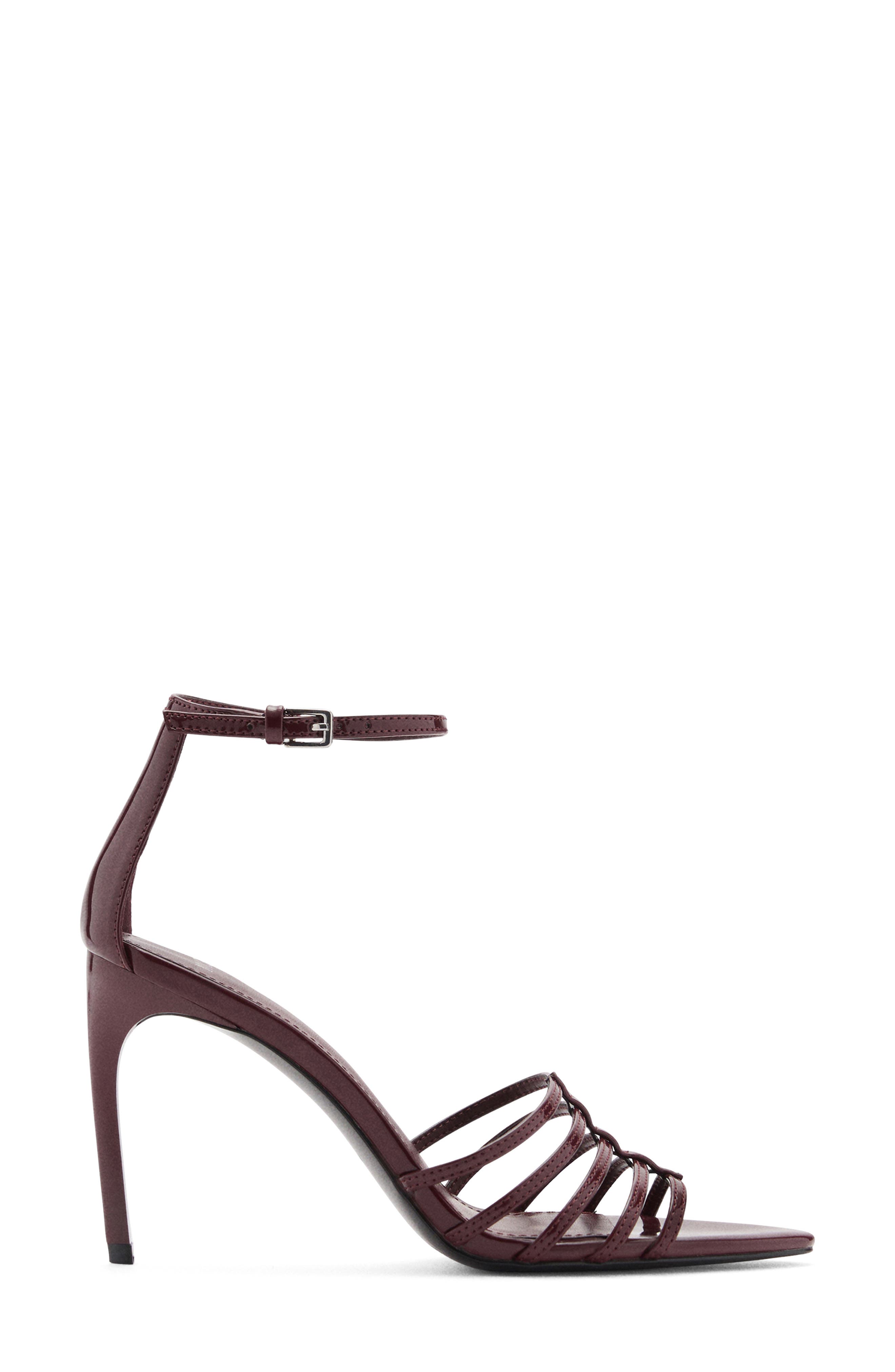MANGO Ankle Strap Pointed Toe Sandal (Women) | Nordstrom