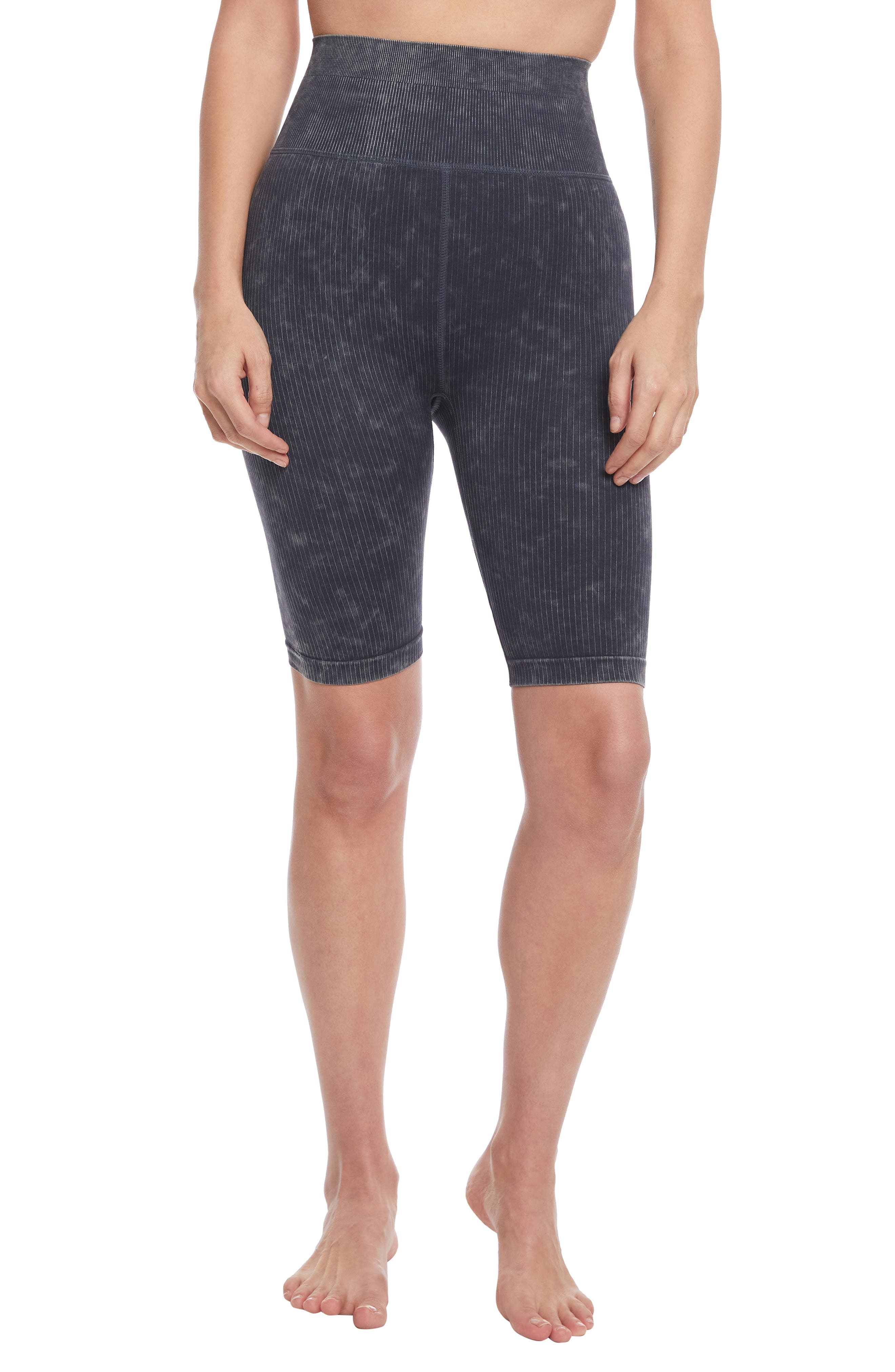 SAGE COLLECTIVE Essential Rib Seamless Bike Shorts | Nordstromrack