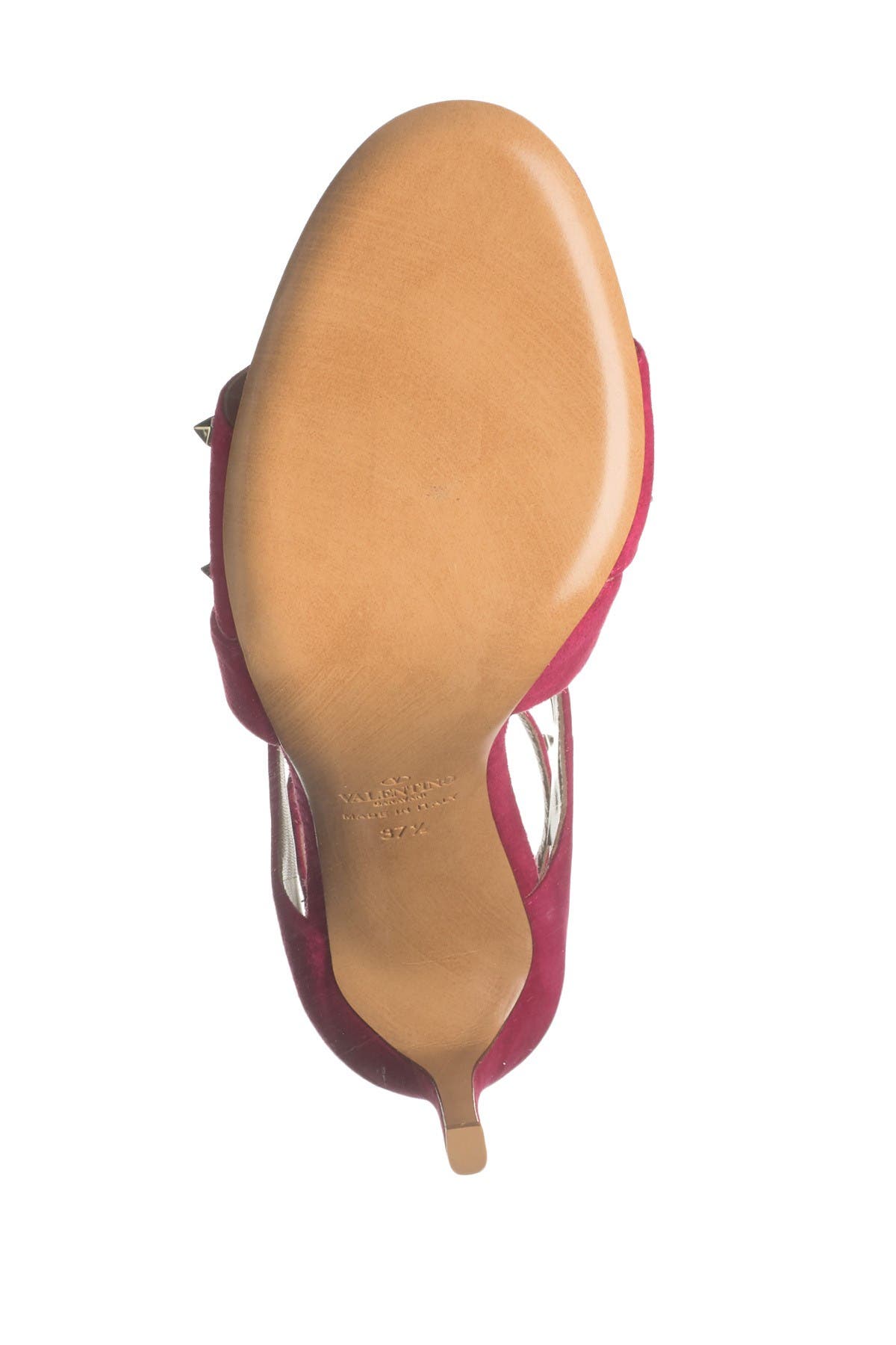 Valentino Garavani Strappy Pyramid Studded Stiletto Sandal | Nordstromrack