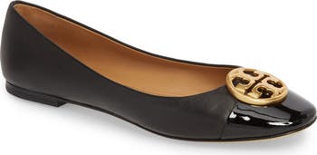 Tory Burch Chelsea Cap Toe Ballet Flat (Women) | Nordstromrack