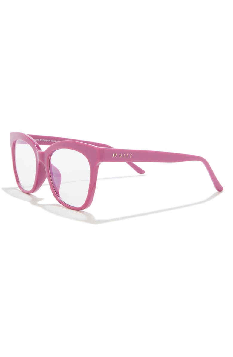DIFF Willa 52mm Cat Eye Blue Light Blocking Glasses | Nordstromrack