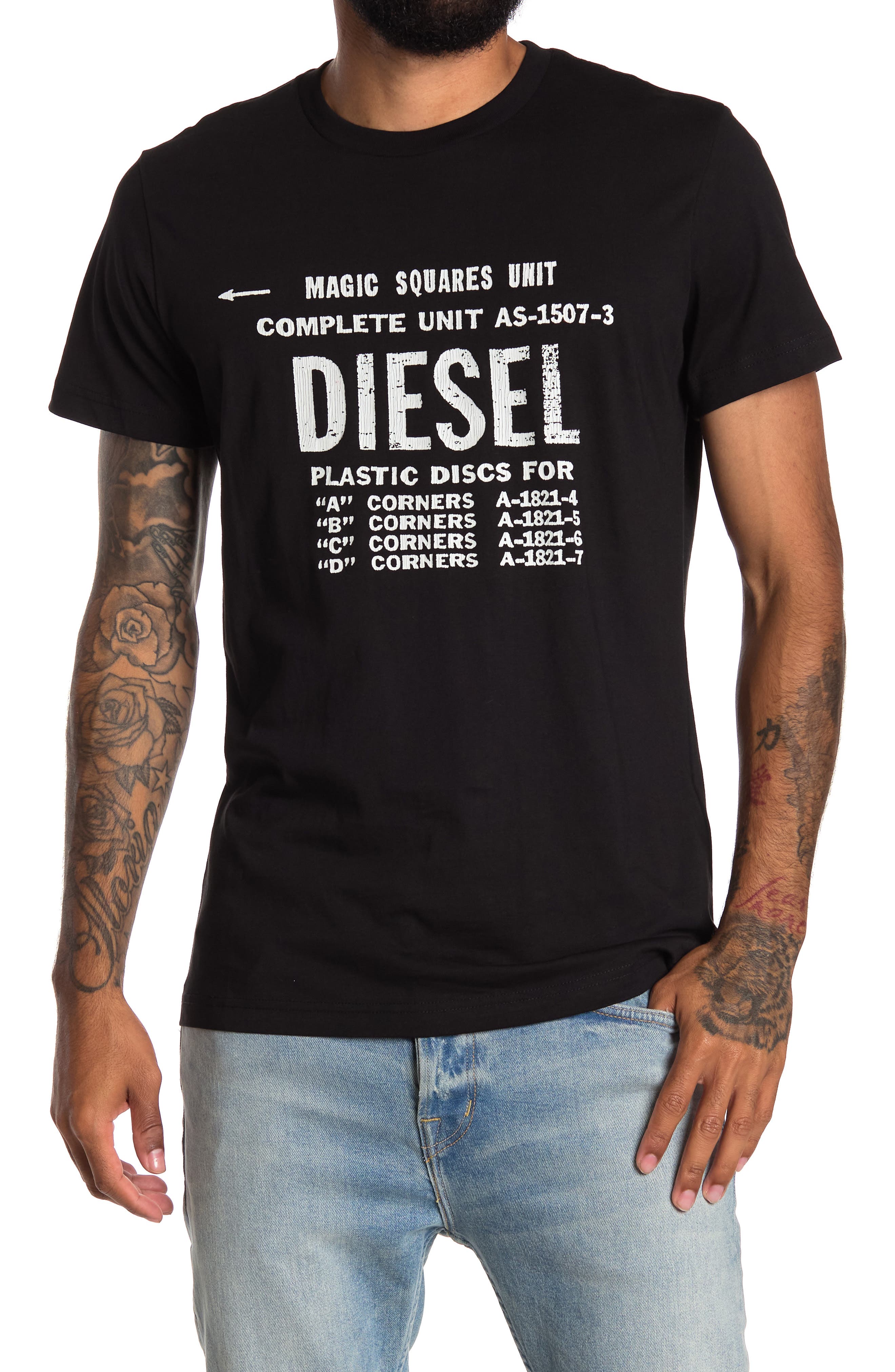 DIESEL® DIESEL USA Logo Maglietta T-Shirt | Nordstromrack