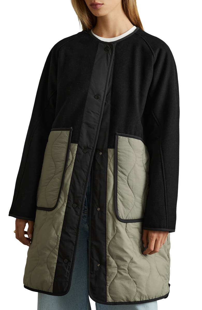 Reiss Ollie Reversible Quilted Jacket | Nordstromrack