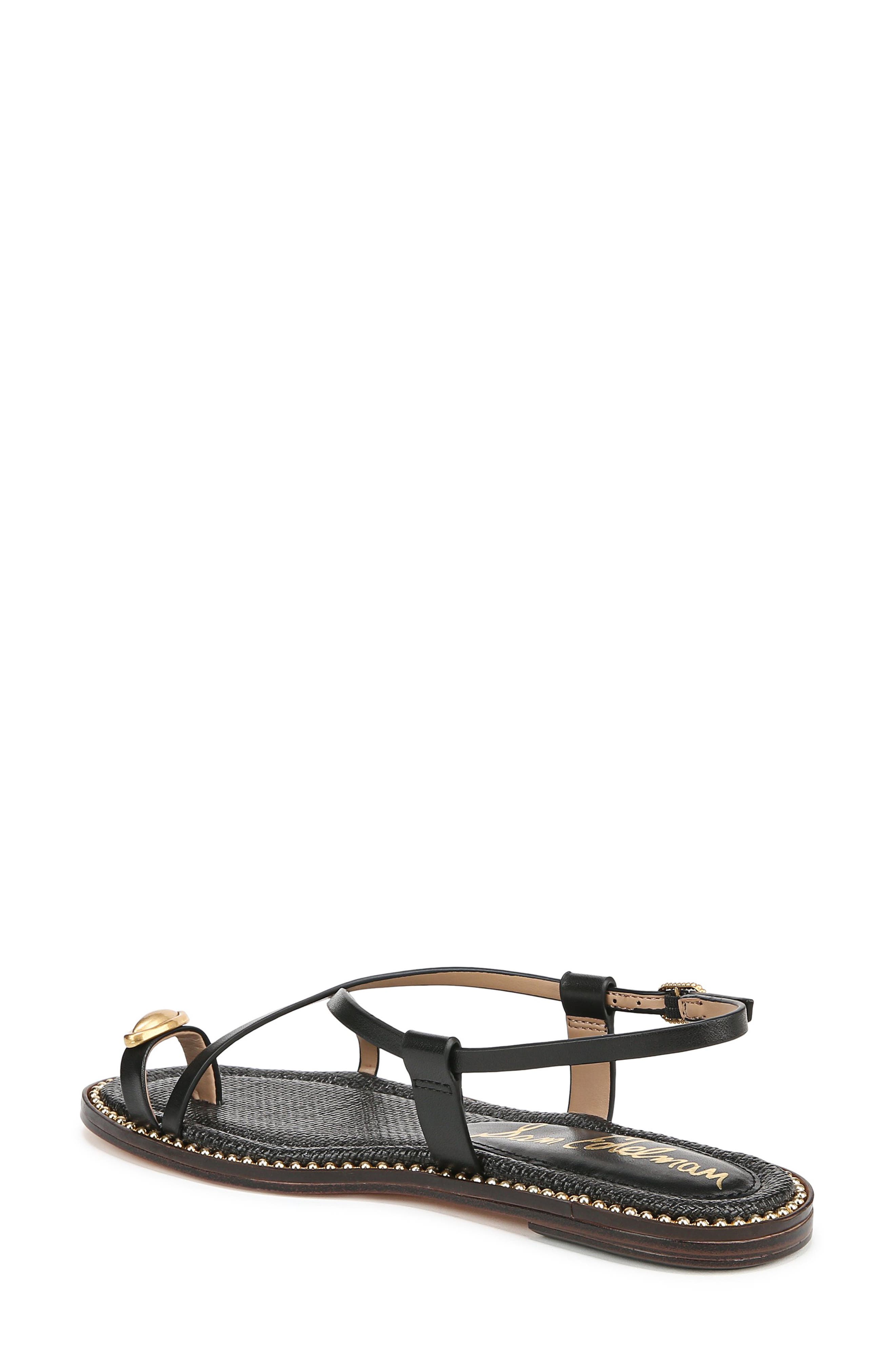Sam Edelman Tenly Toe Loop Genuine Calf Hair Sandal (Women) | Nordstromrack