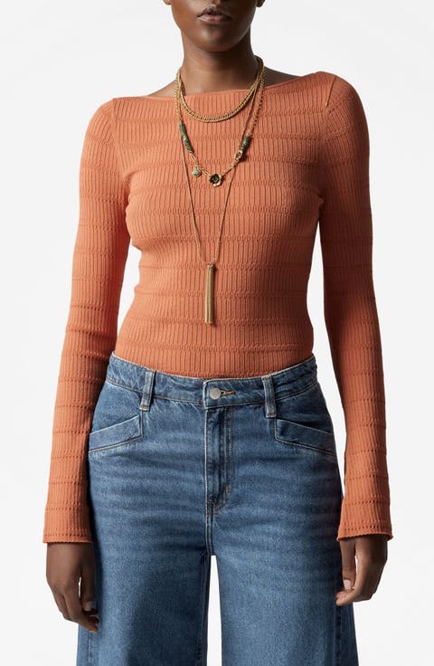 Women's Orange Blouses | Nordstrom