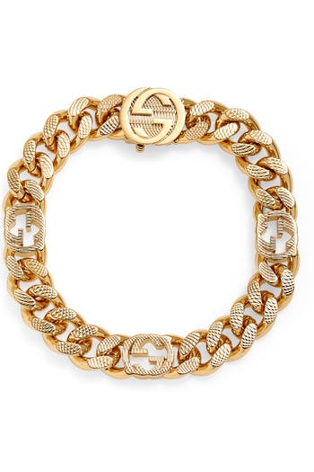 Gucci Interlocking-G Gourmette Bracelet | Nordstrom