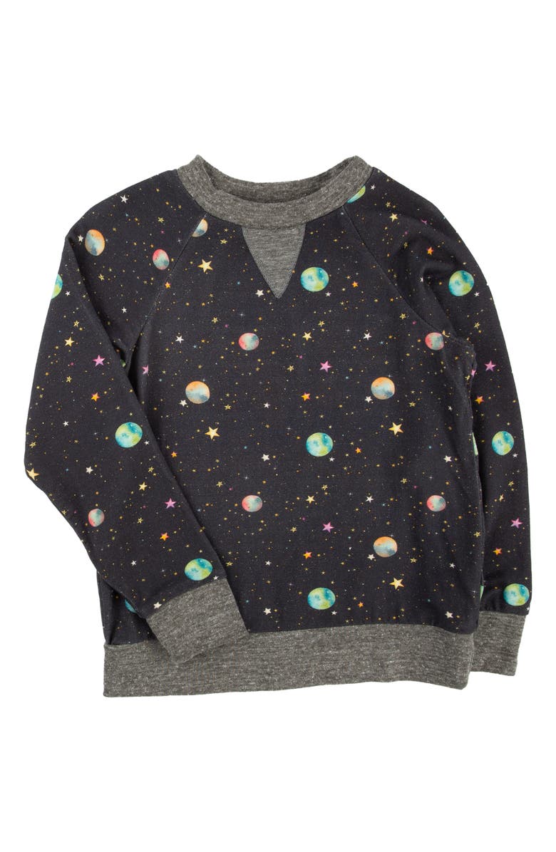 Miki Miette Kids' Iggy Galaxy Graphic Sweatshirt | Nordstrom