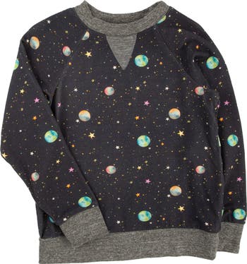 Miki Miette Kids' Iggy Galaxy Graphic Sweatshirt | Nordstrom
