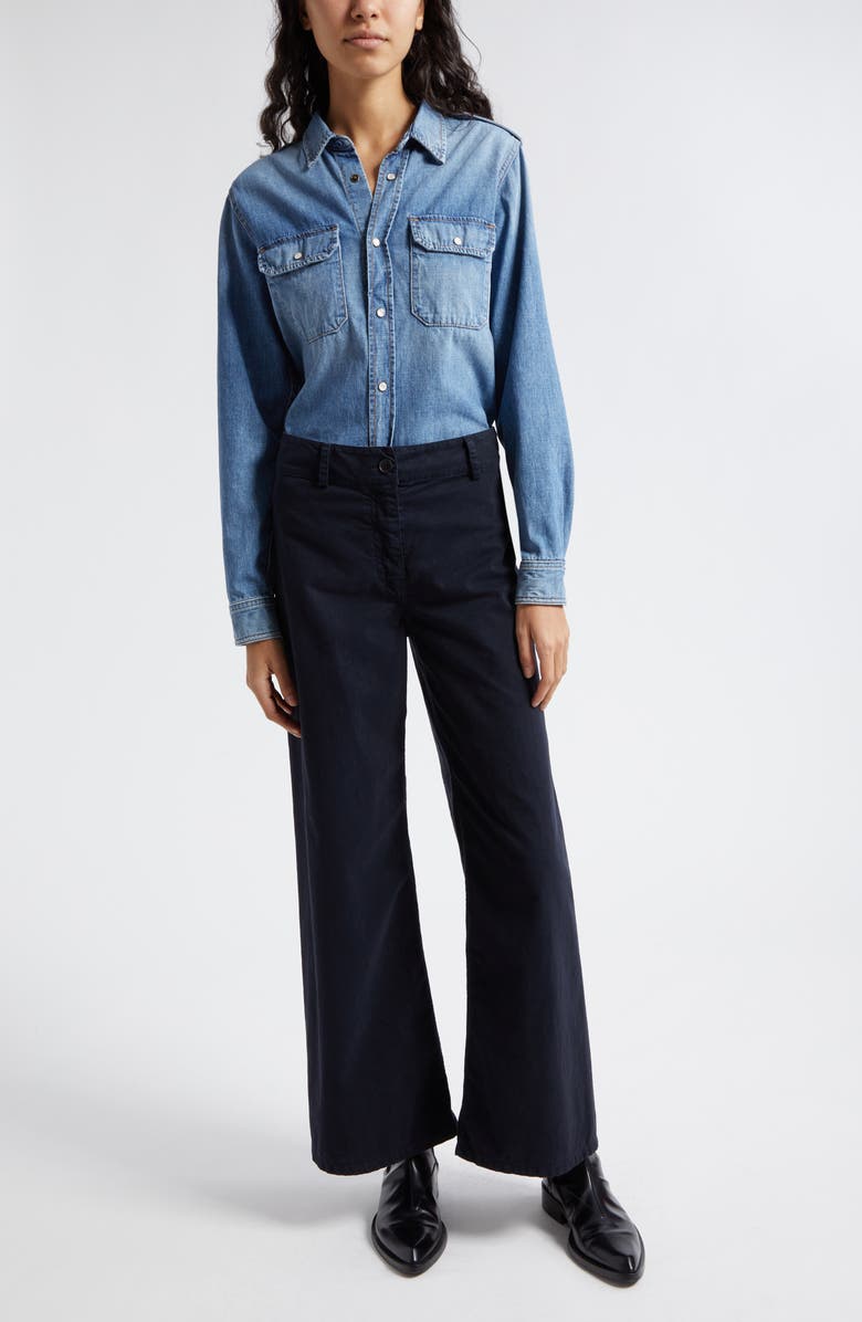 Nili Lotan Nais Denim Shirt | Nordstromrack