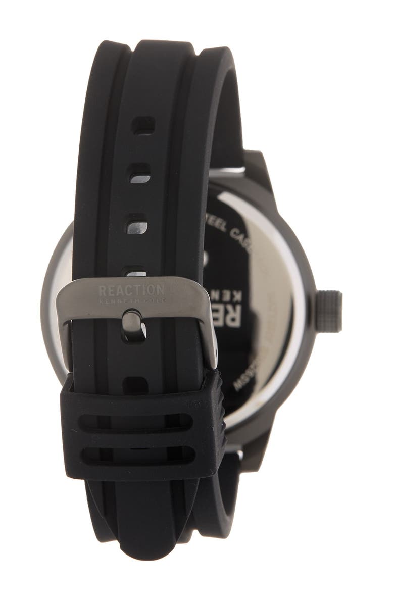 Kenneth Cole Reaction Men's Black 3 Hand Watch, 45mm | Nordstromrack
