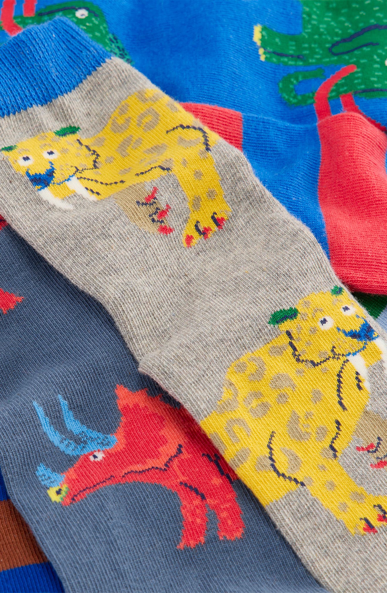 Mini Boden Kids' Assorted 7-Pack Crew Socks | Nordstrom