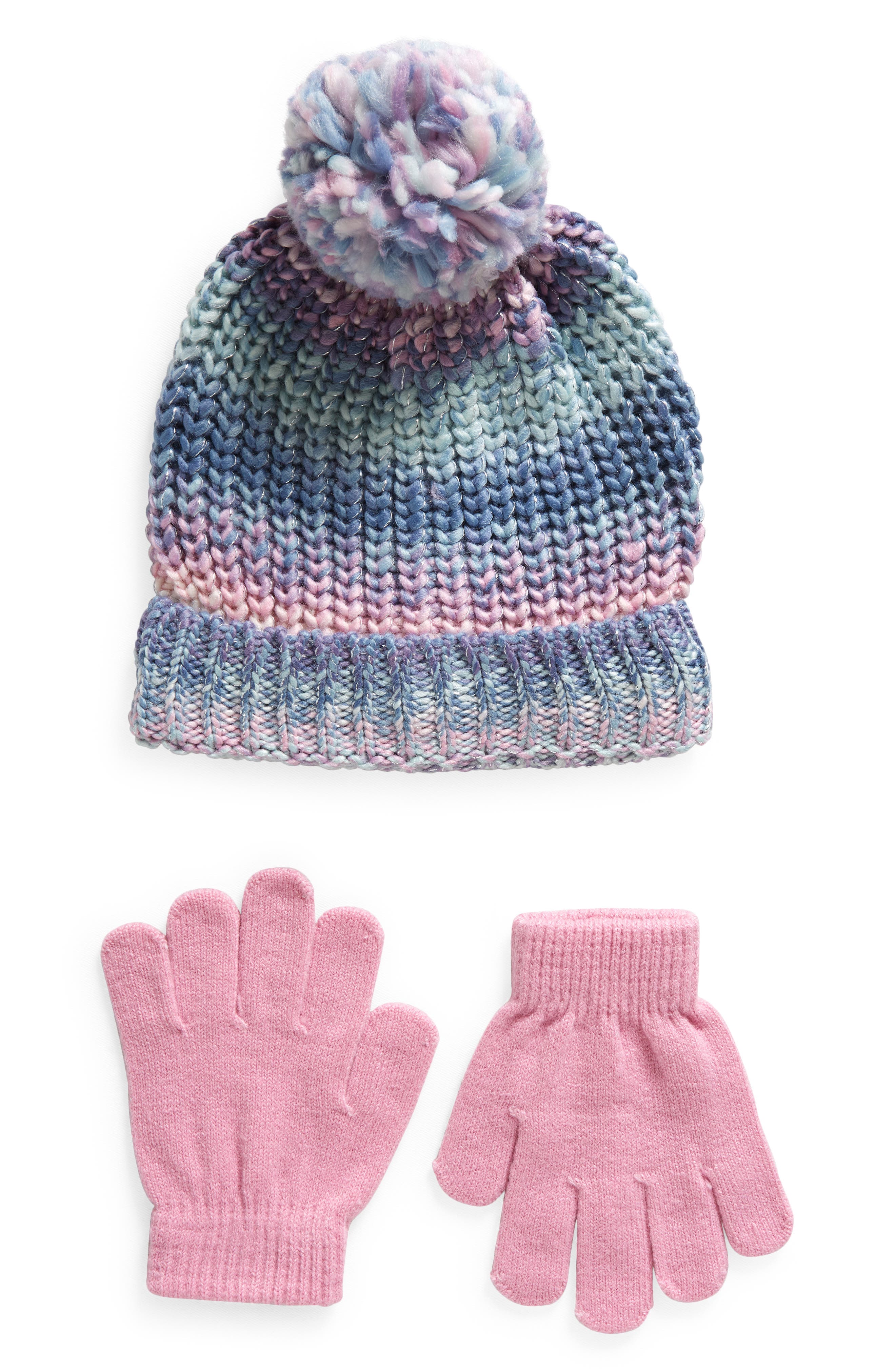 Capelli New York Kids' Pom Beanie & Gloves Set | Nordstromrack