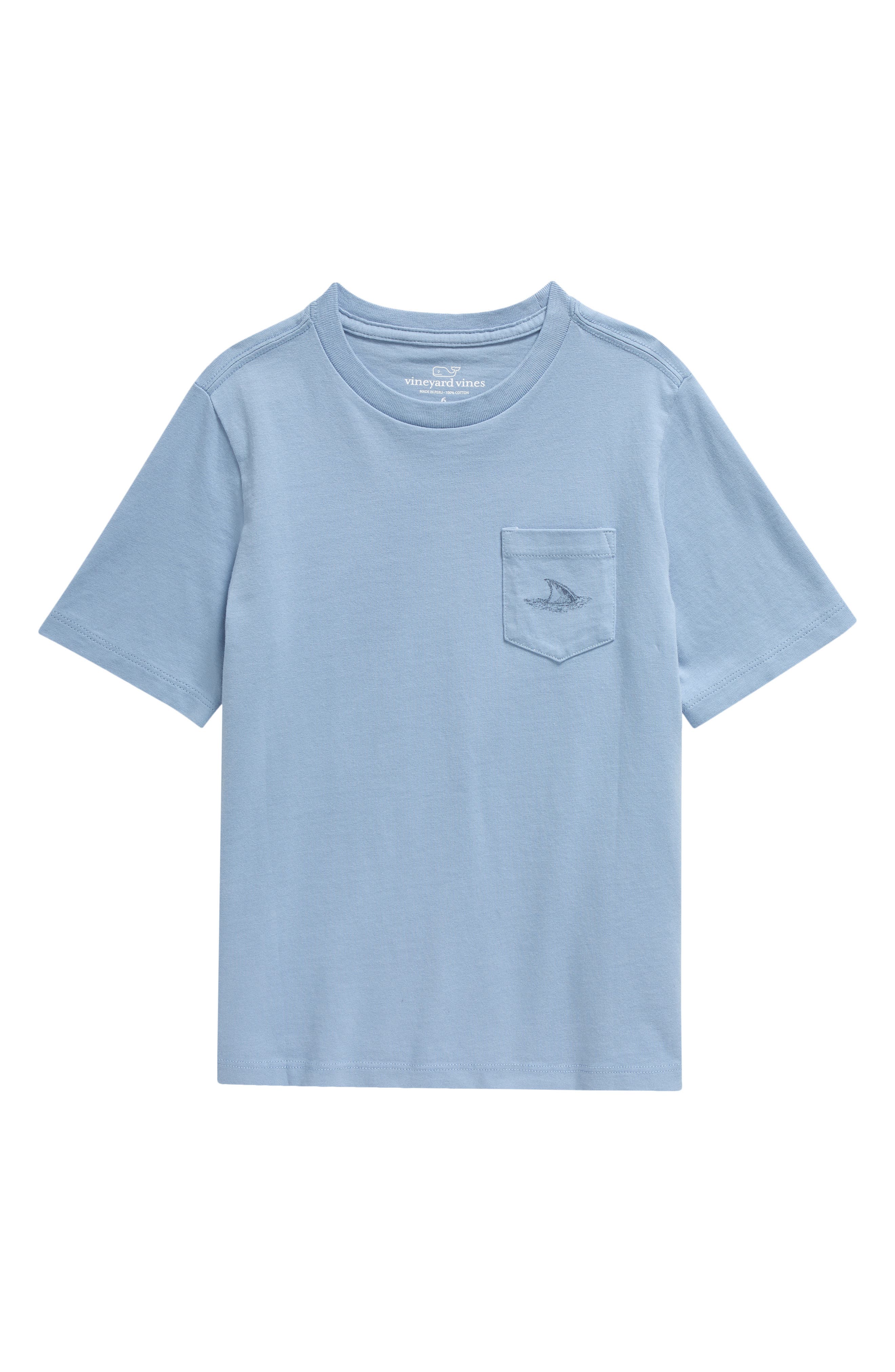 vineyard vines Kids' Shark Fin Graphic Cotton Tee | Nordstrom