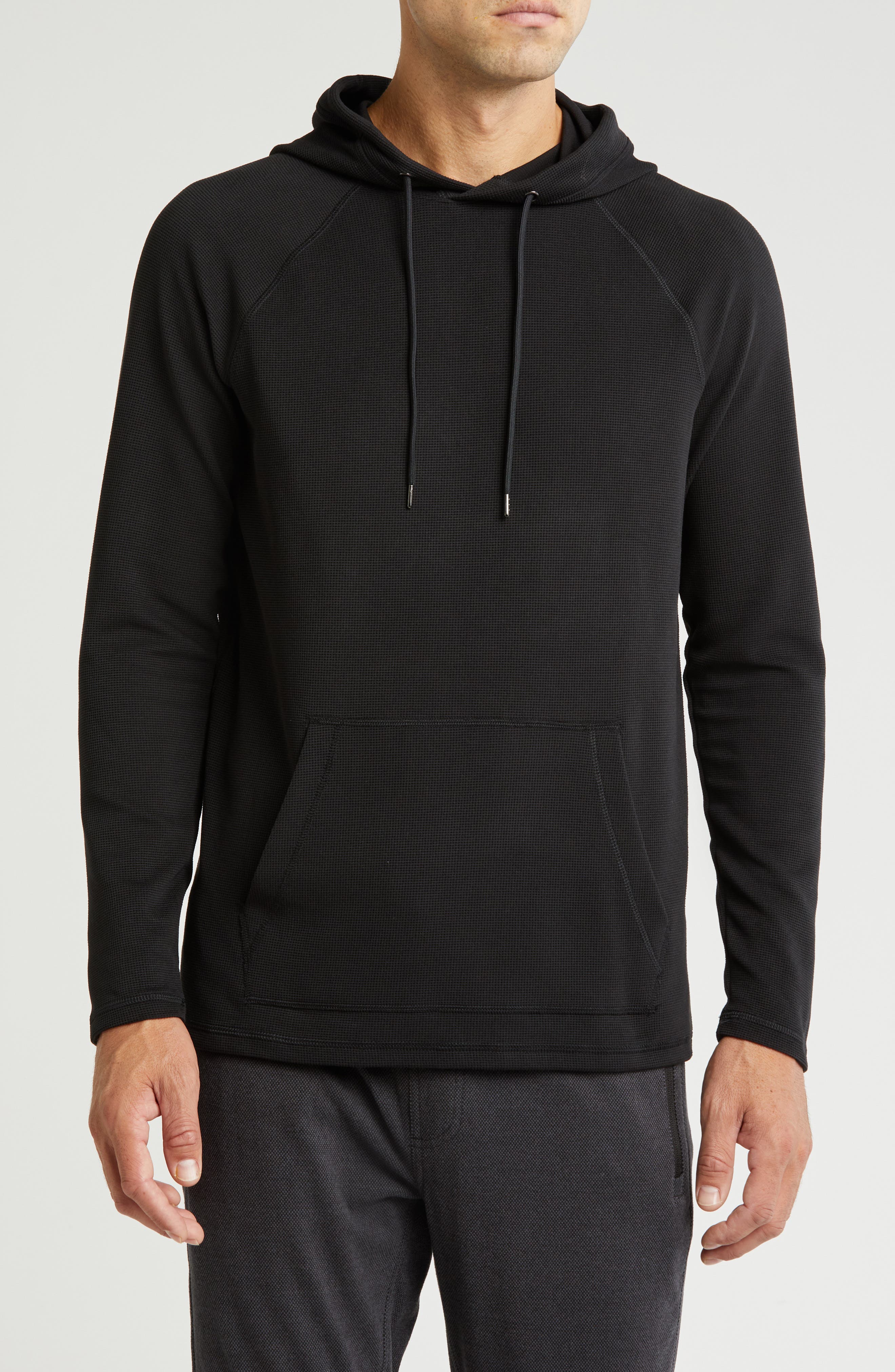 90 DEGREE BY REFLEX Supreme Waffle Hoodie | Nordstromrack