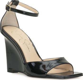 Jessica Simpson Leehi Ankle Strap Wedge Sandal (Women) | Nordstromrack