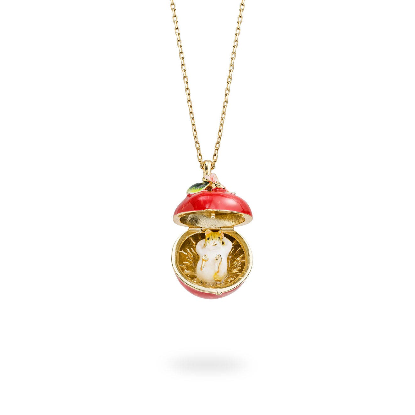 Bill Skinner Studio Apple Blossom & Mouse Locket | Nordstrom