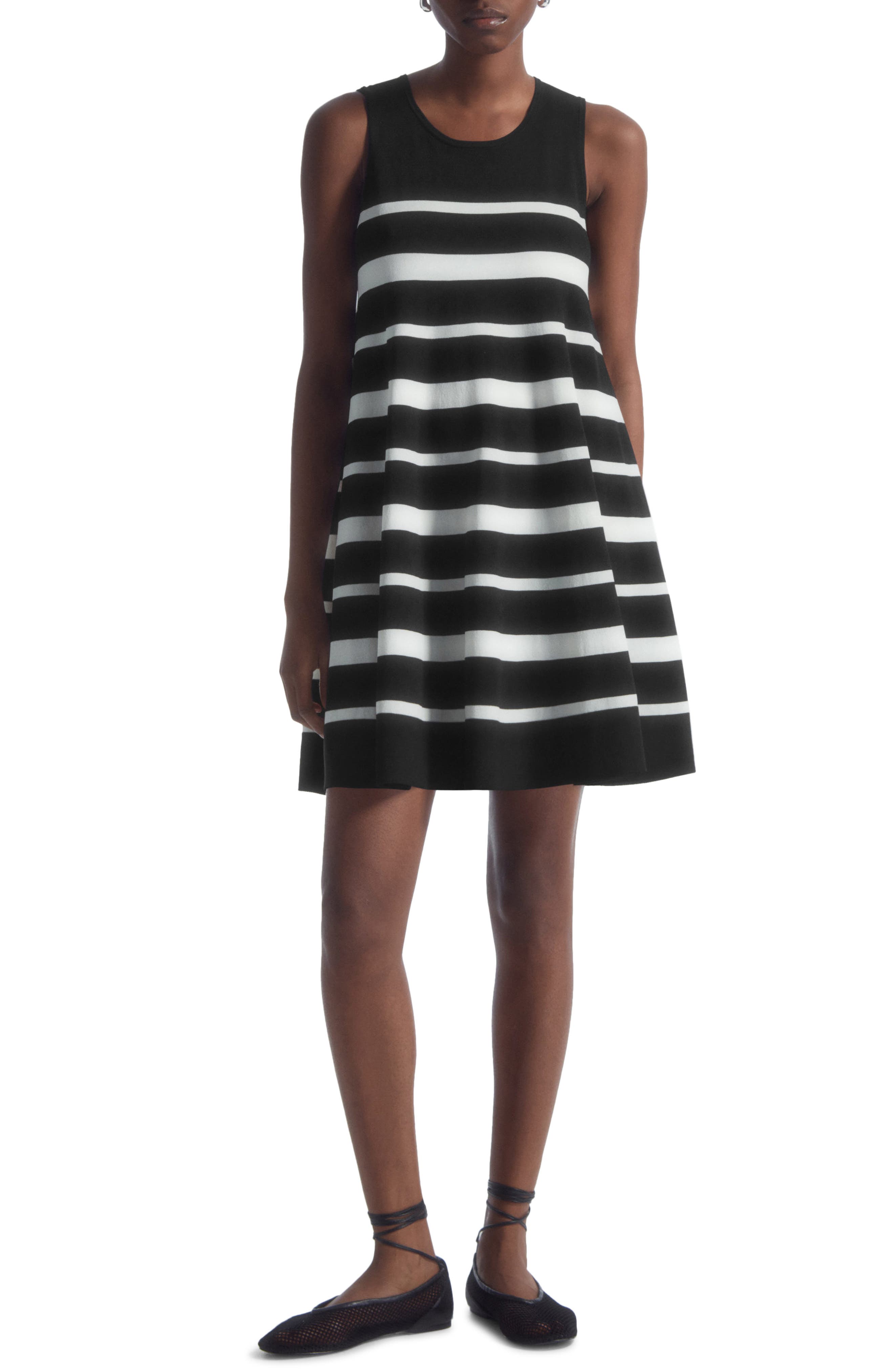 COS Stripe Minidress | Nordstromrack
