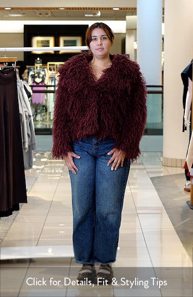 Halogen® Faux Fur Jacket | Nordstromrack