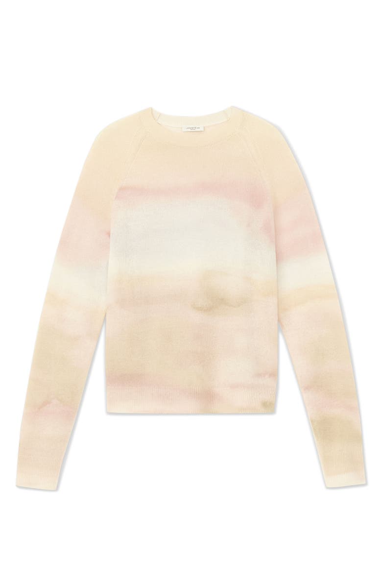 Lafayette 148 New York Horizon Print Raglan Sleeve Cashmere Sweater ...