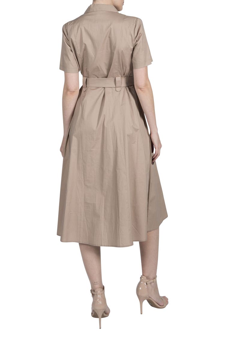 Julia Jordan Tie Waist Poplin Shirtdress | Nordstromrack
