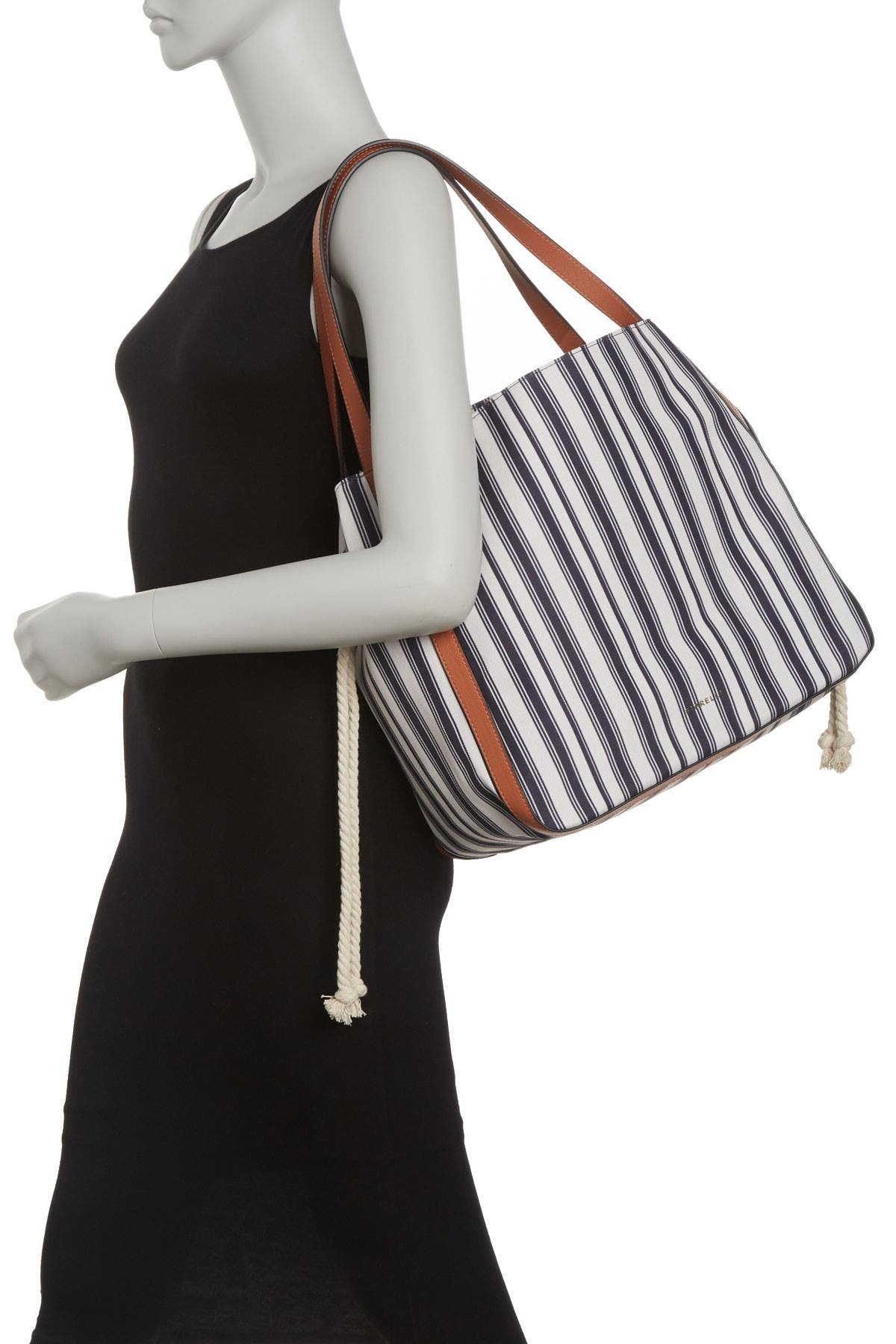Bertie Stripe Print Beach Bag (Women) | Nordstromrack