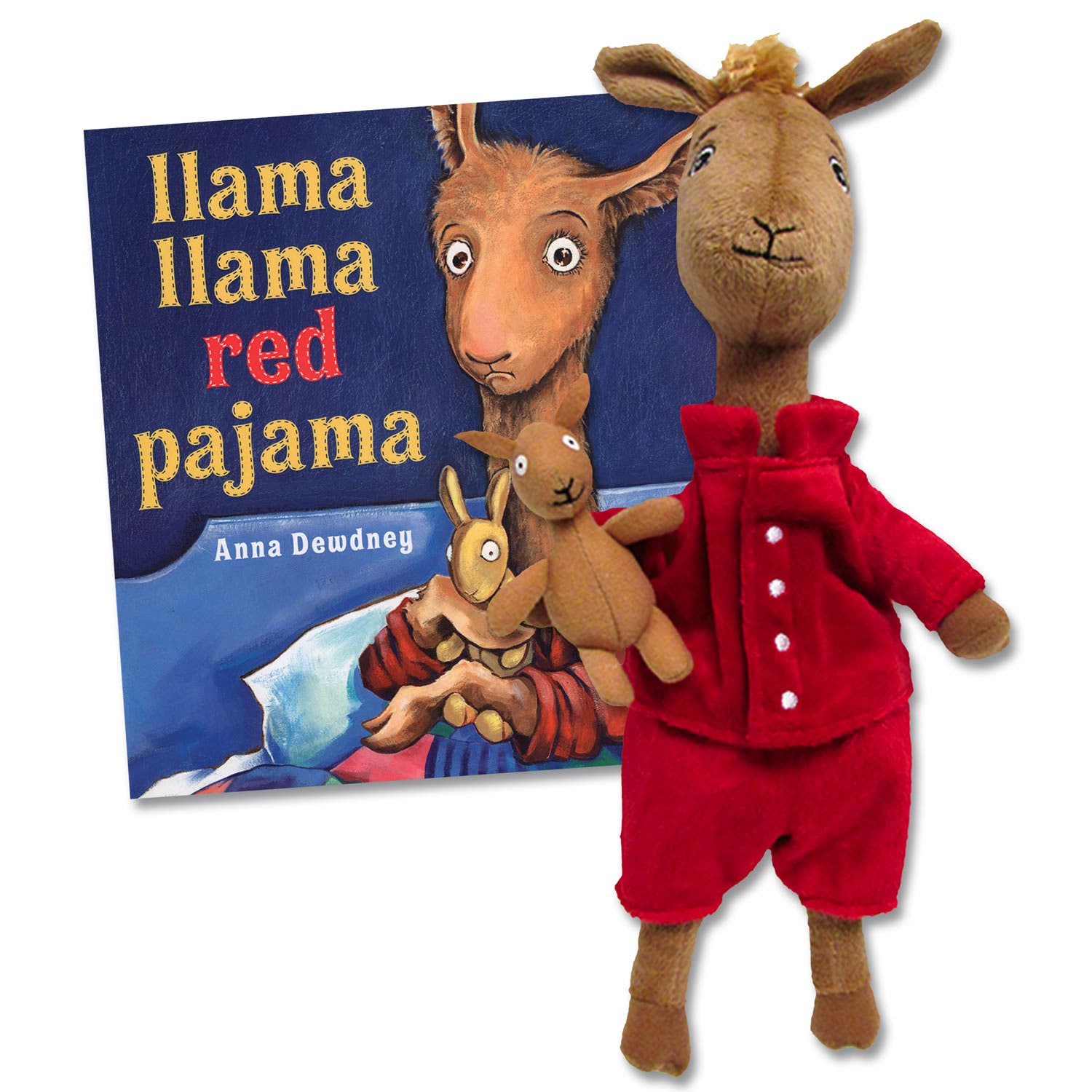 Kaplan Early Learning Llama Llama Red Pajama Hardcover Book & Plush Set ...