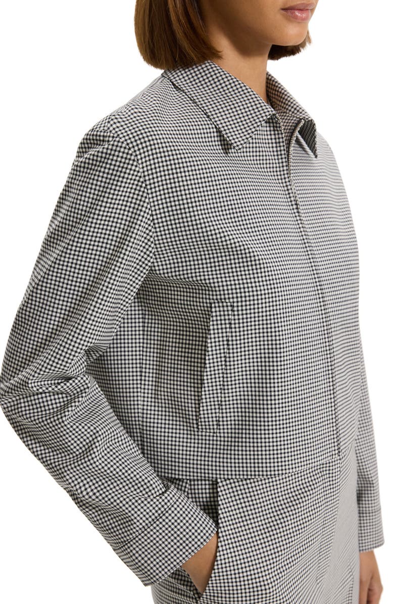 Theory Tailor Stretch Wool Crop Jacket | Nordstromrack