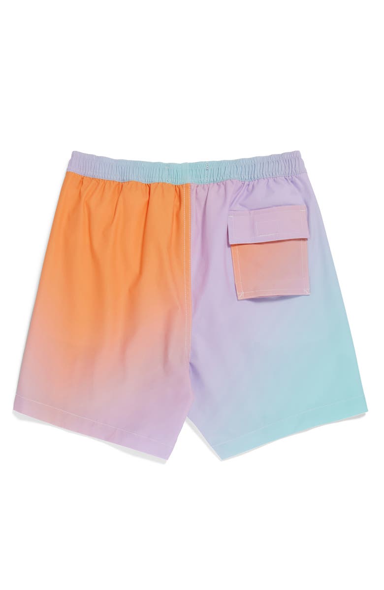 Psycho Bunny Kids' Winton Print Swim Trunks | Nordstromrack