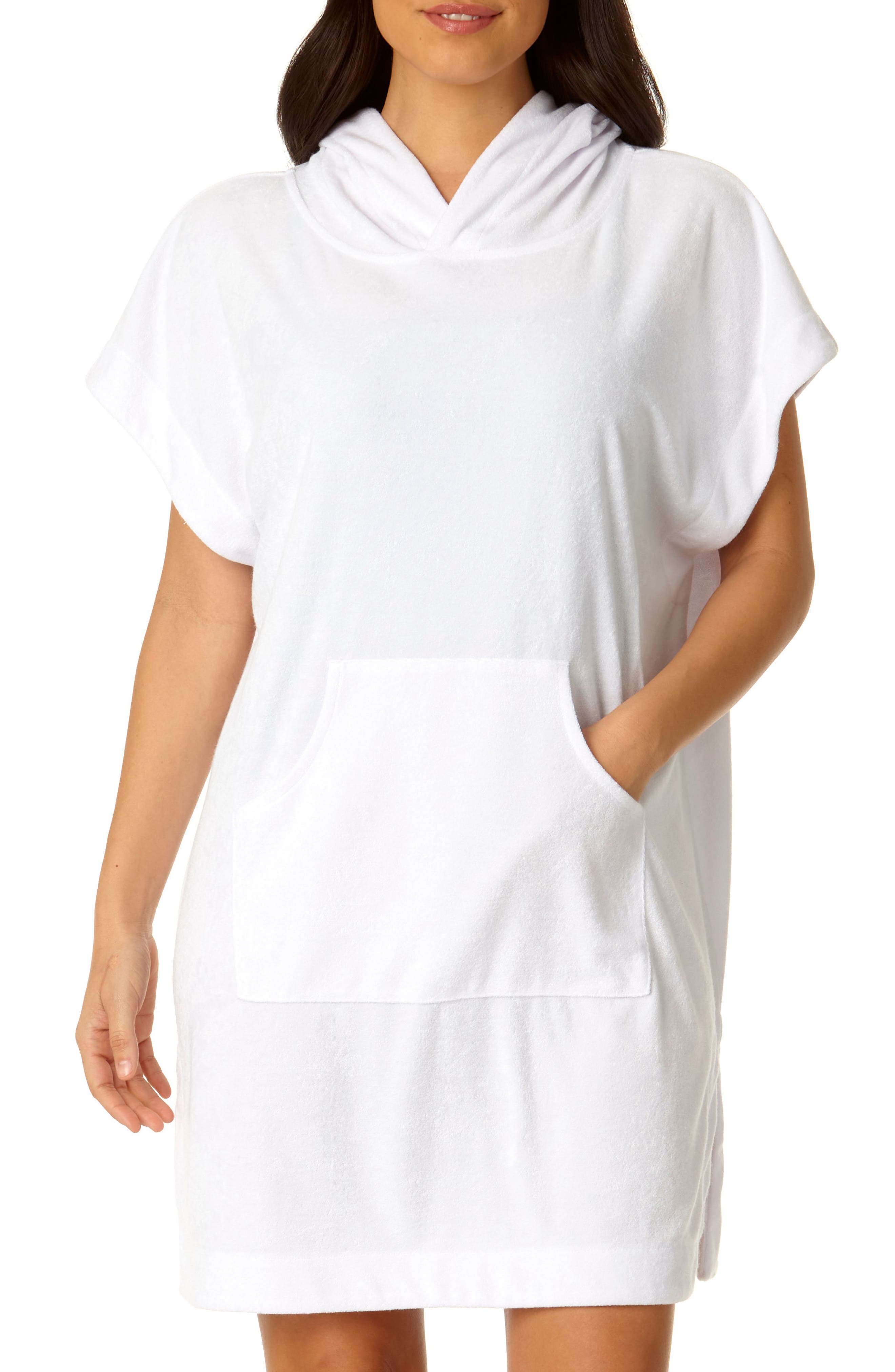 Anne Cole Terry Cover-Up Hoodie | Nordstromrack