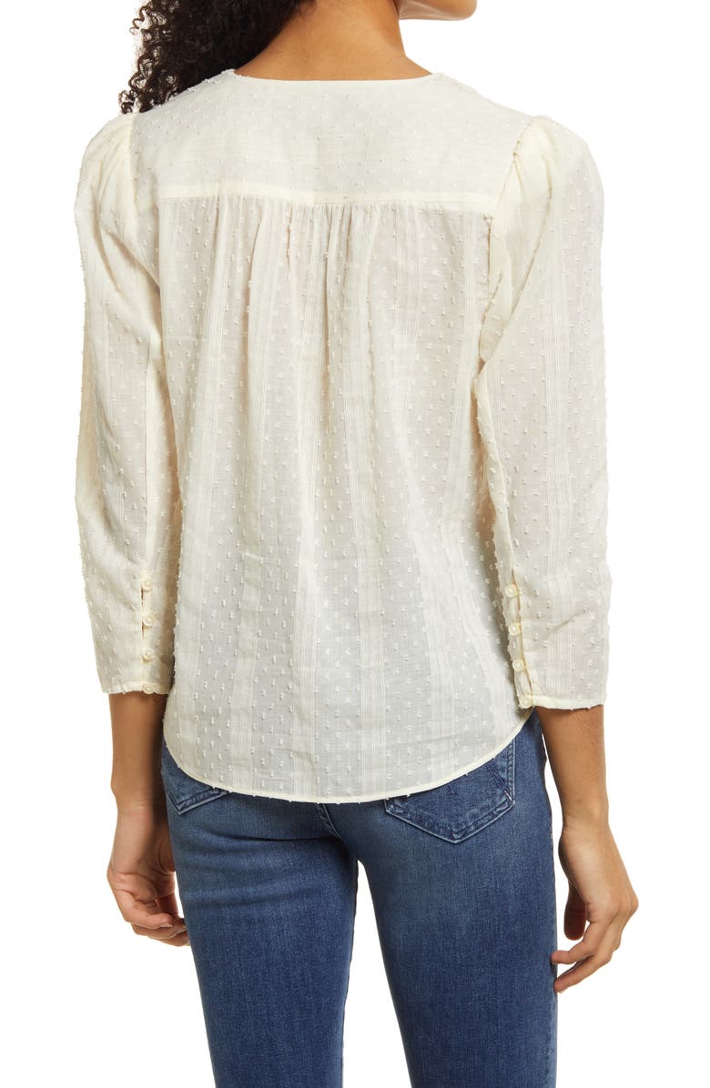 1.STATE Puff Sleeve Button-Up Top | Nordstrom