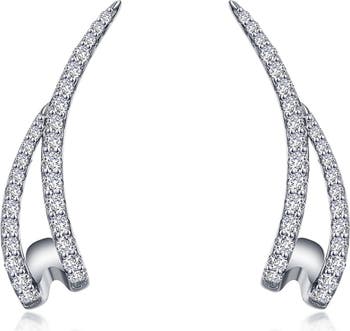 Lafonn Geometric Simulated Diamond Ear Cuffs | Nordstromrack