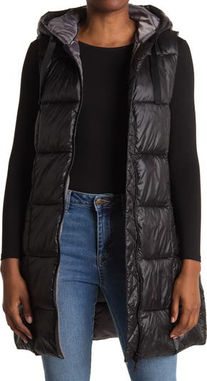 Bernardo Long Quilted Vest | Nordstromrack