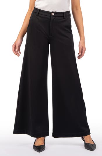 KUT from the Kloth Meg High Waist Super Wide Leg Twill Pants ...