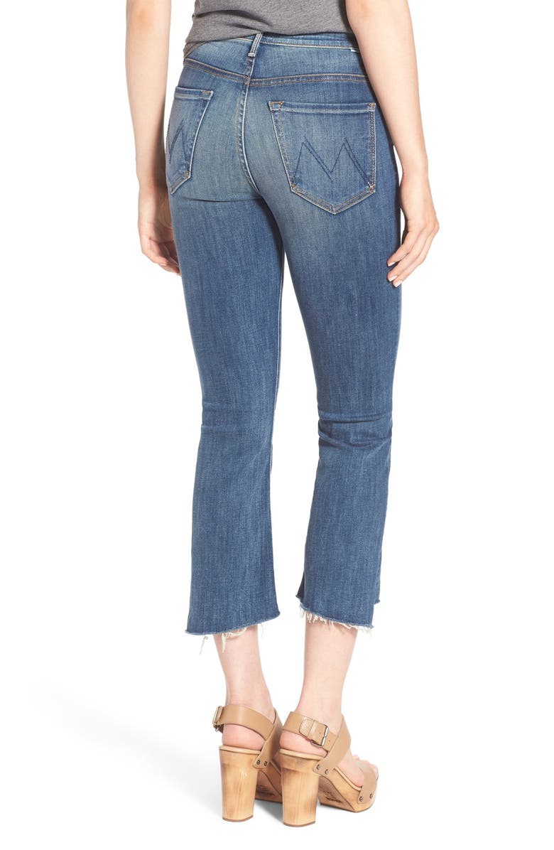 MOTHER 'The Insider' Crop Step Fray Jeans | Nordstromrack