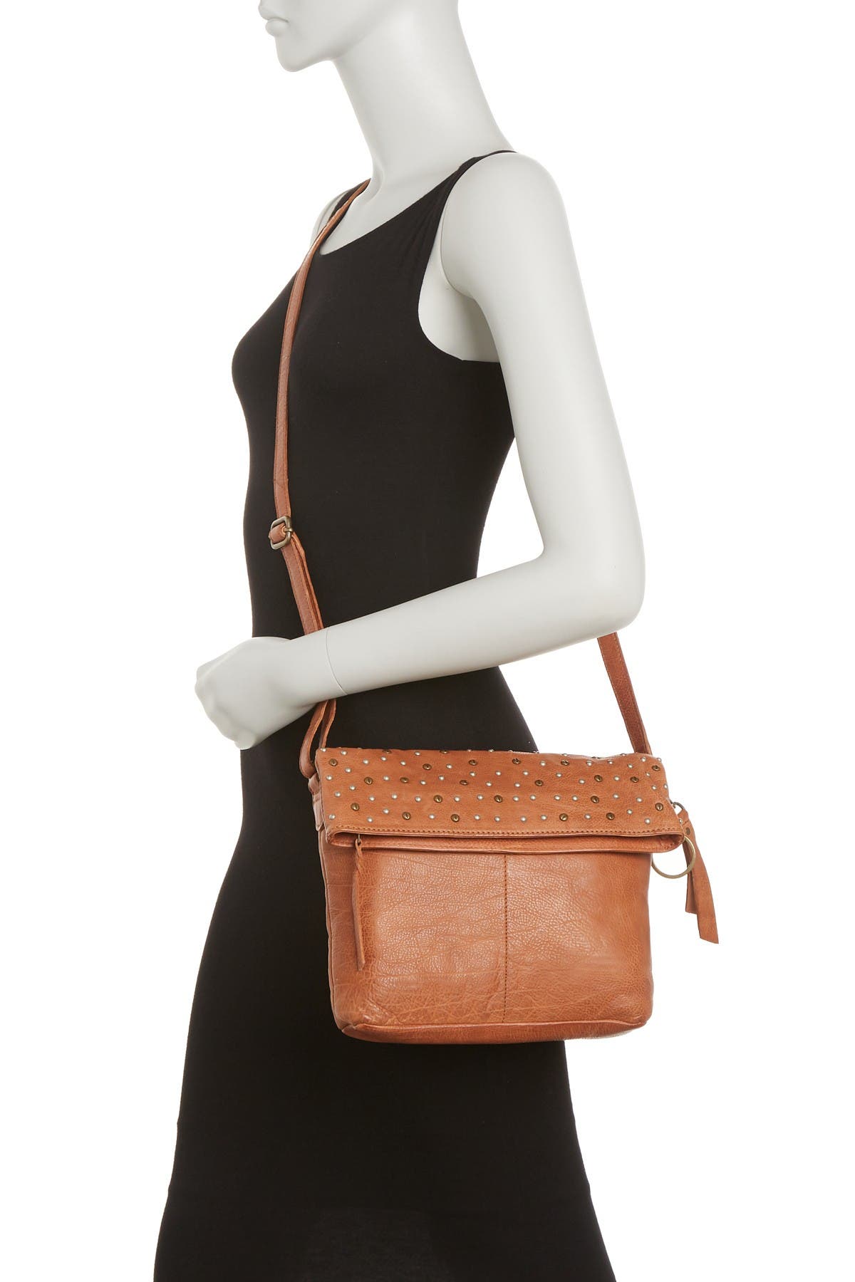 Frye Hallie Studded Leather Crossbody Bag | Nordstromrack