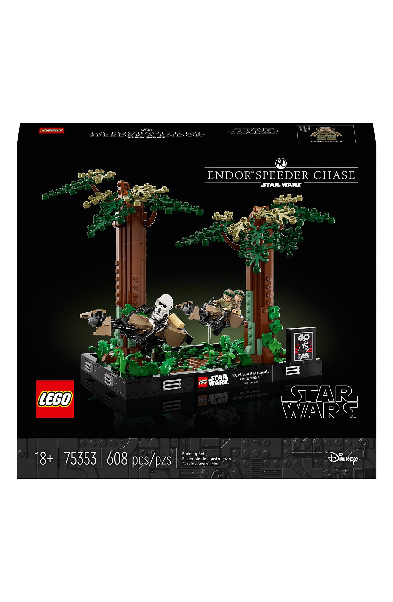 LEGO 18+ Star Wars™ Endor™ Speeder Chase Diorama - 75353 | Nordstromrack