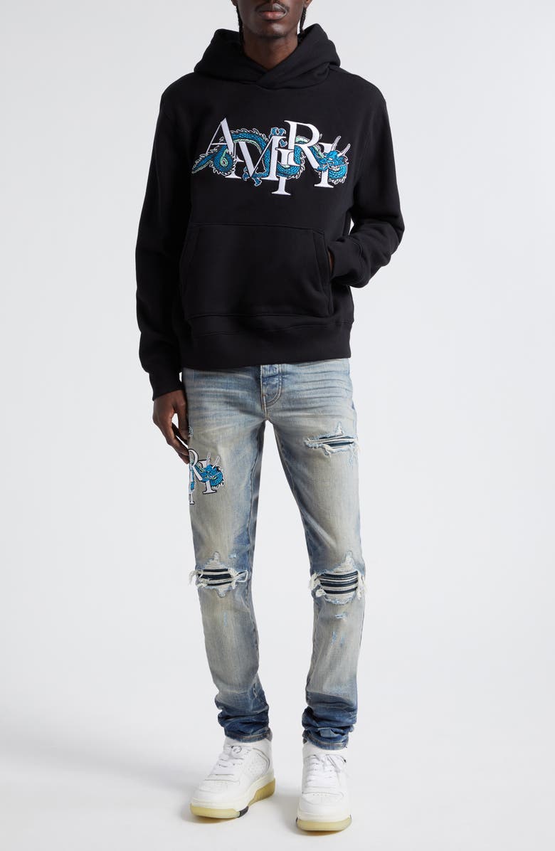 AMIRI Chinese New Year Embroidered Cotton Hoodie | Nordstromrack