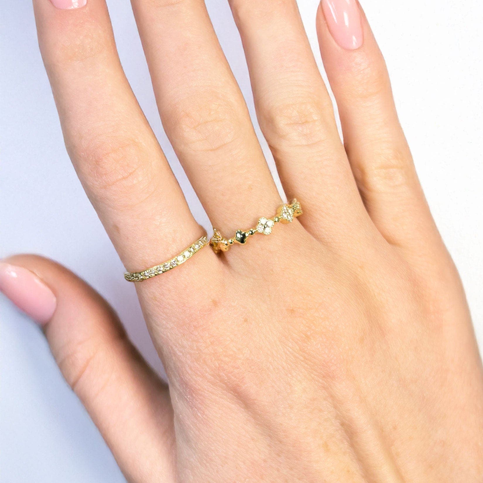The Lovery Fine Jewelry Diamond Dip Band | Nordstrom