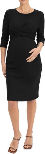 Angel Maternity Tie Waist Maternity Dress | Nordstrom