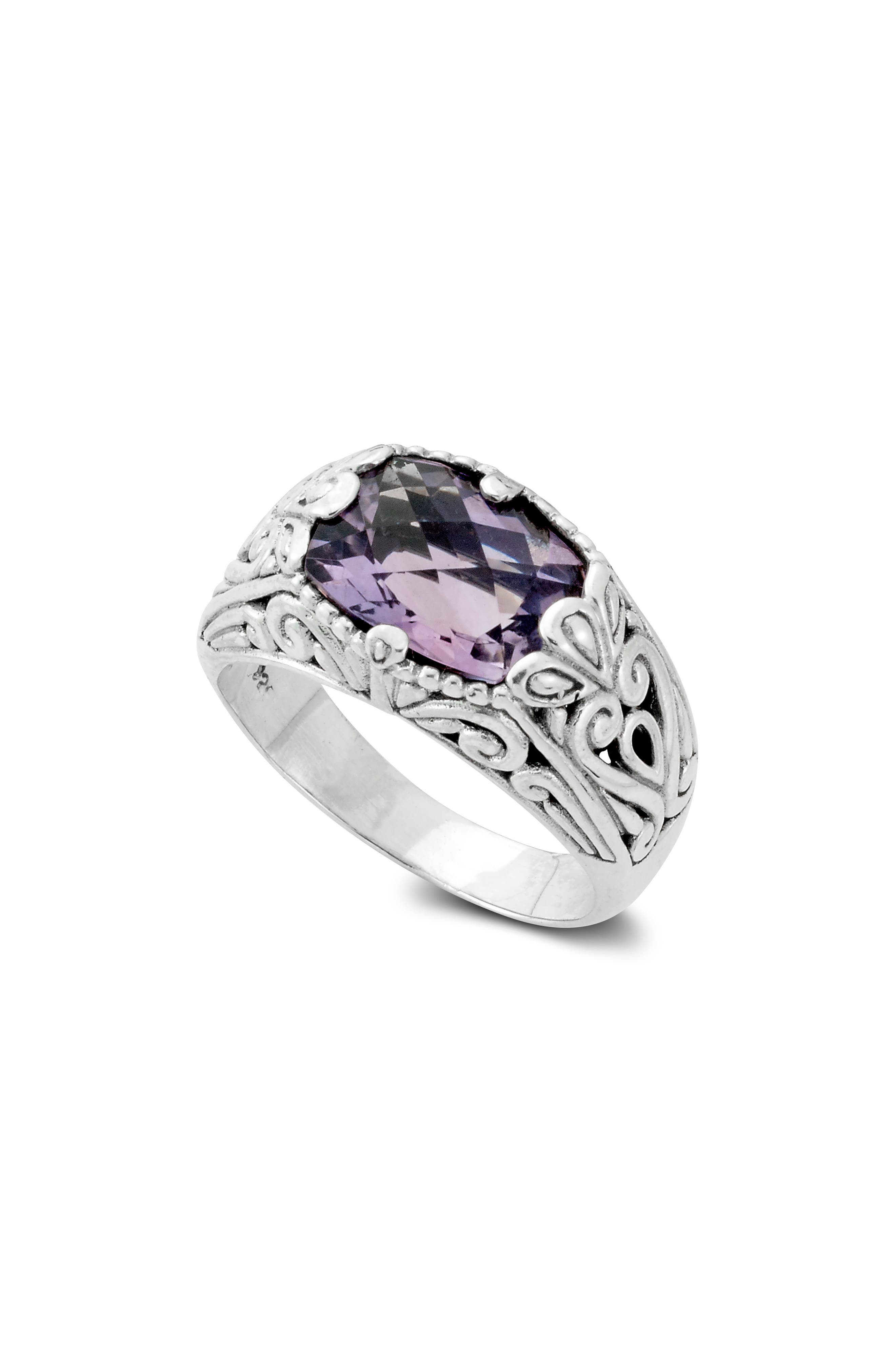 SAMUEL B. Amethyst Filigree Ring | Nordstromrack
