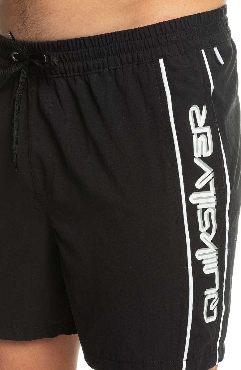 Quiksilver Everyday Logo Tape Swim Trunks | Nordstromrack